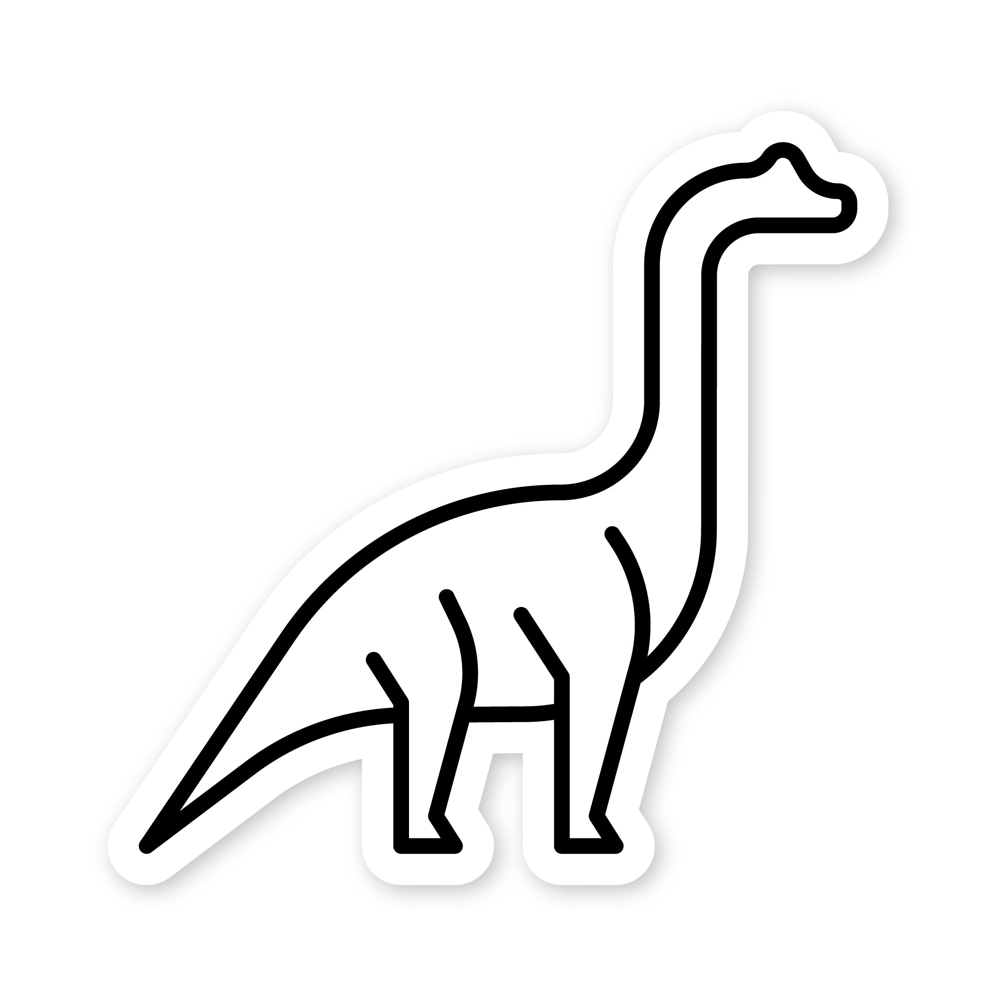 Brachiosaurus Sticker – Fell